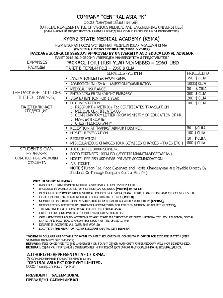 Ksma Package English | PDF | Medical School