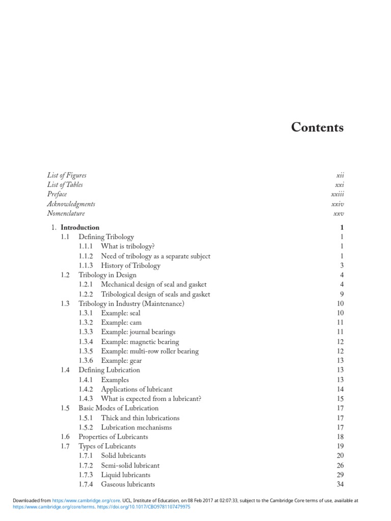 Fundamentals Of Engineering Tribology With Applications Harish Hirani
