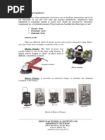 The Bench Work Tools, Uses and Processes | PDF | Drill | Screw