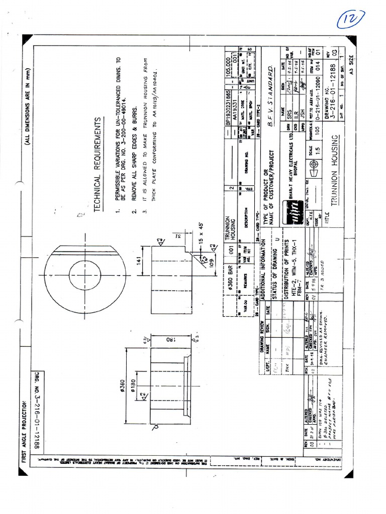 Bhel Spec For IS2004 - 20c8 PDF | PDF