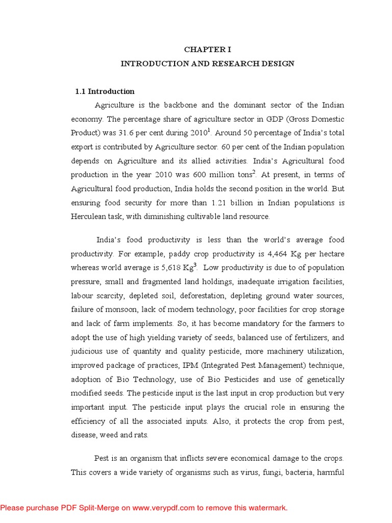 Chapter 1 | PDF | Pesticide | Agriculture