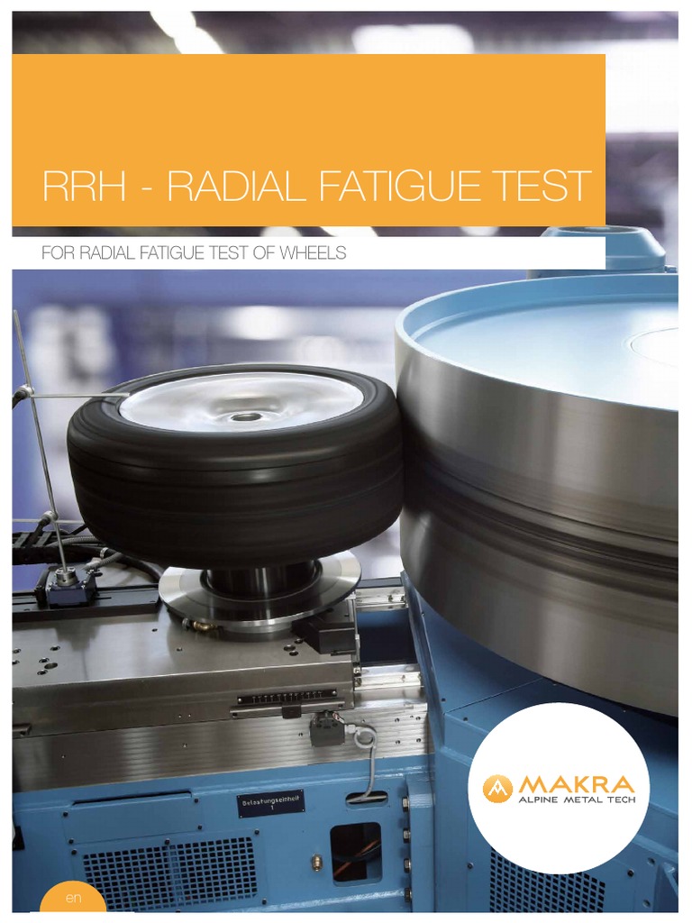 Radial Fatigue Testing for Wheels | PDF | Fatigue (Material) | Wheel
