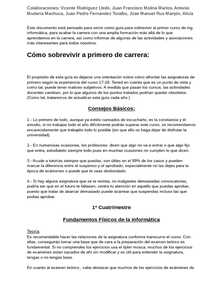 Guia de Supervivencia | PDF | Entorno de desarrollo integrado | Prueba ...