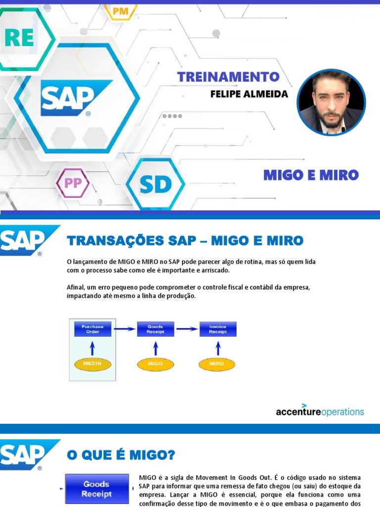 Introdução Ao Sap - Migo e Miro | PDF | Impostos | Business