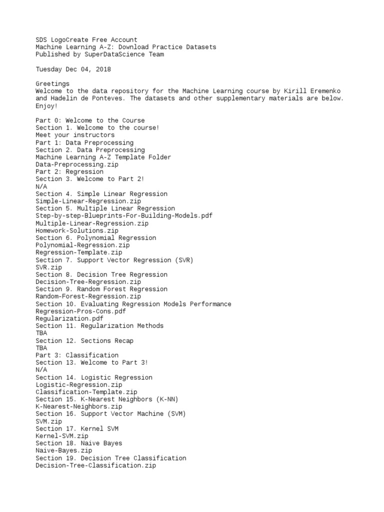 Machine Learning | PDF | Cluster Analysis | Statistical Data Types