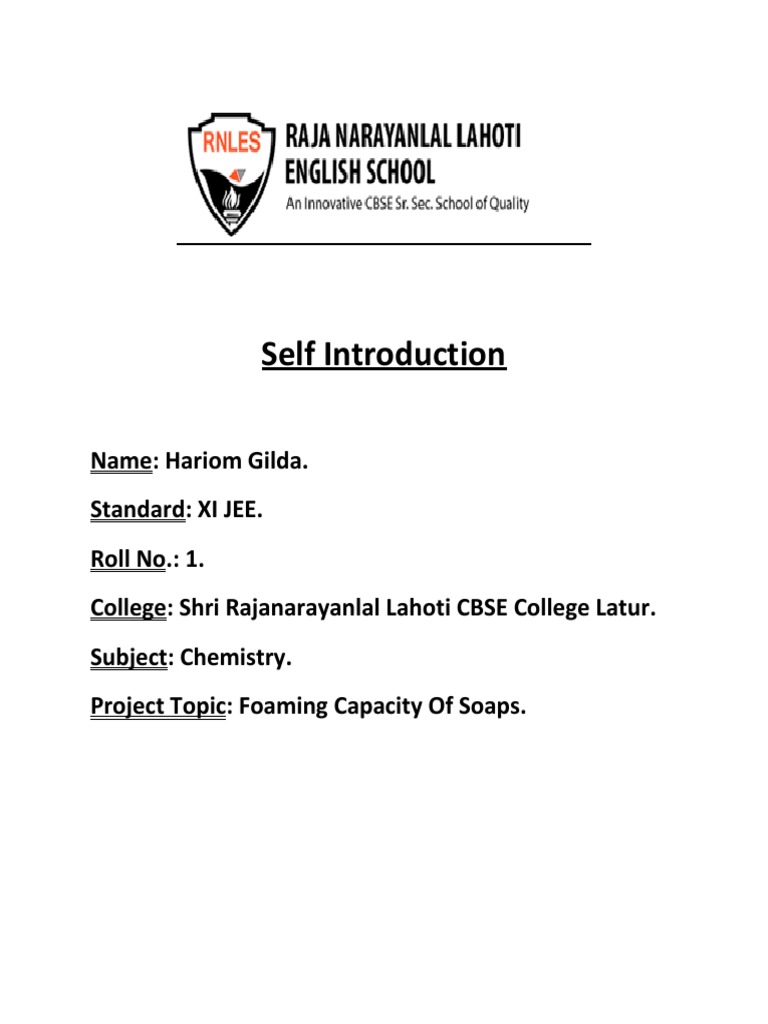 HG-Chemistry Project | PDF | Soap | Chemical Compounds