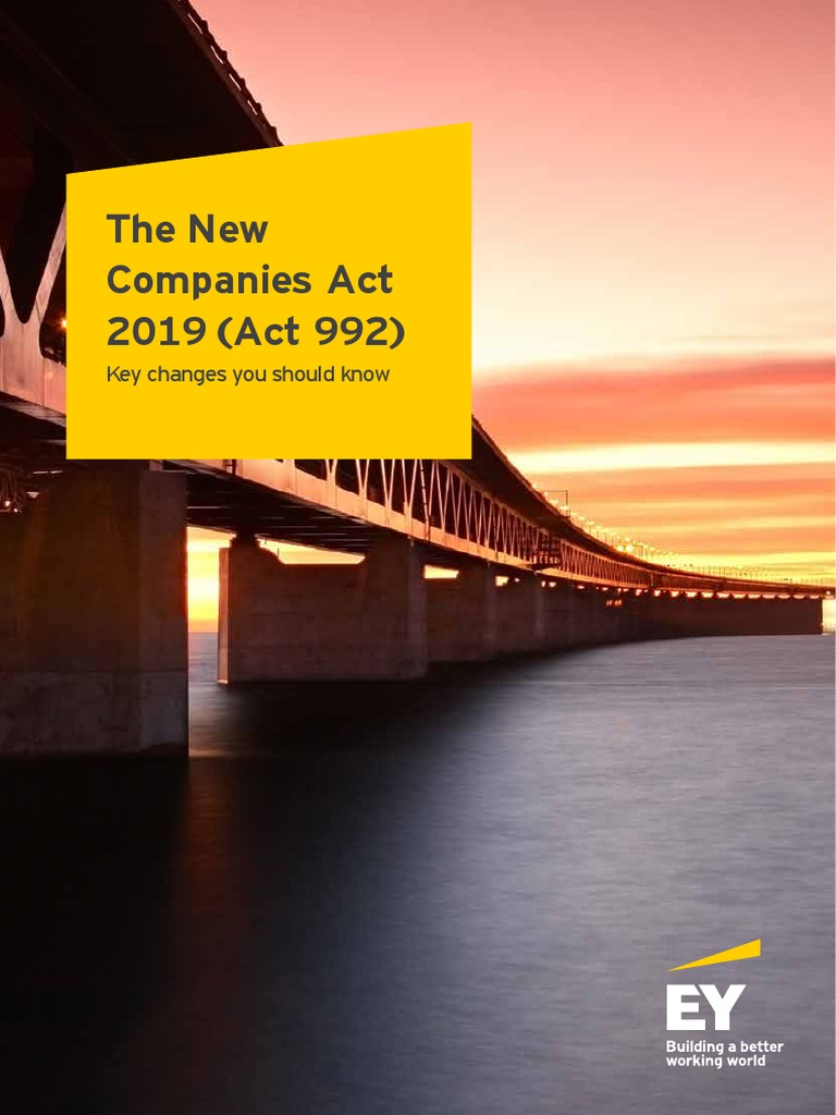 Key Changes You Should Know About The New Companies Act 2019 (Act 992 ...
