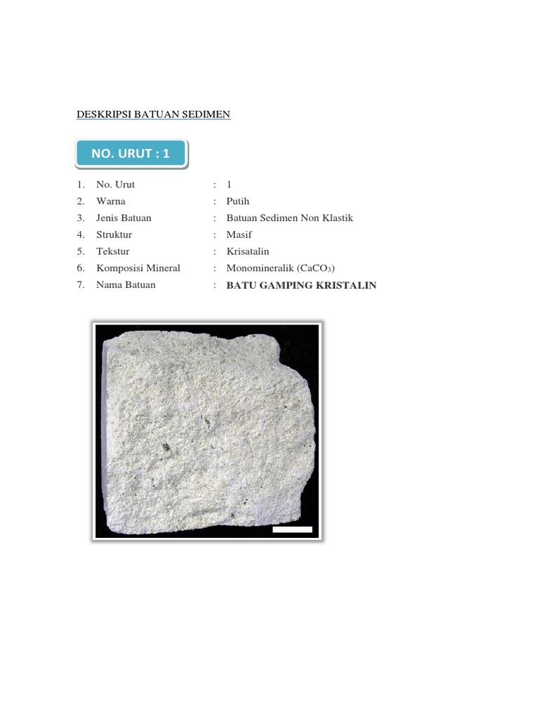 Petrologi Batuan Sedimen | PDF