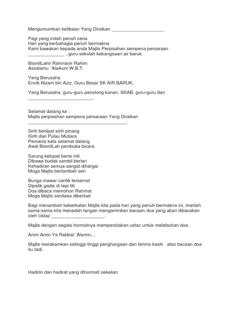 RETIREMENT Script | PDF