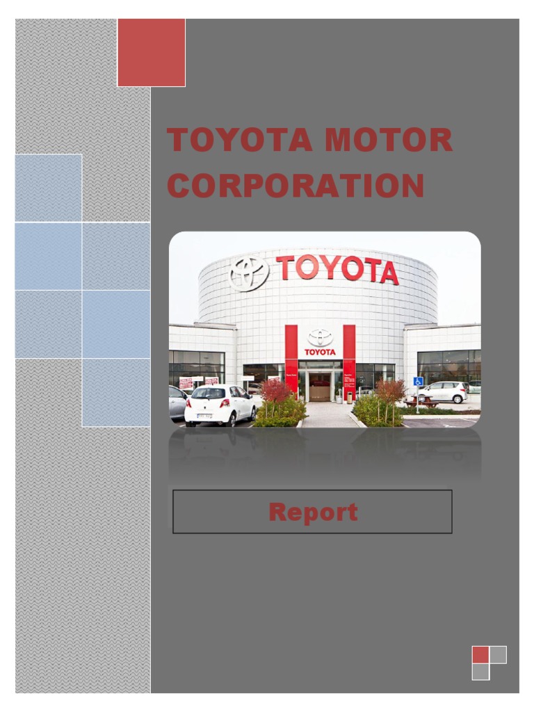 Toyota TQM Report PDF | Toyota | Operations Management