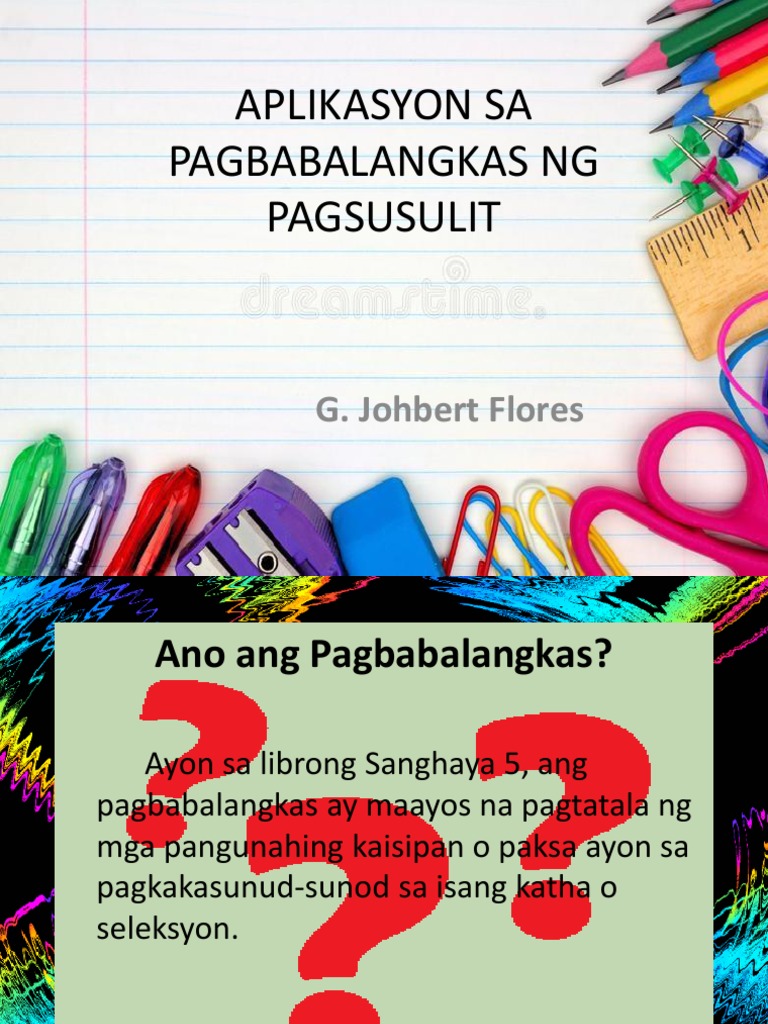 PAGBABALANGKAS | PDF