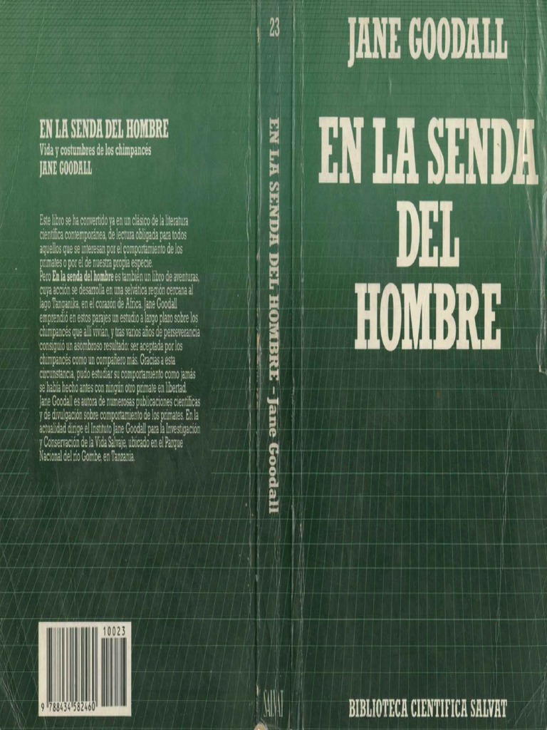 En La Senda Del Hombre J Goodall Biblioteca Cientifca Salvat 023 1986 PDF | PDF