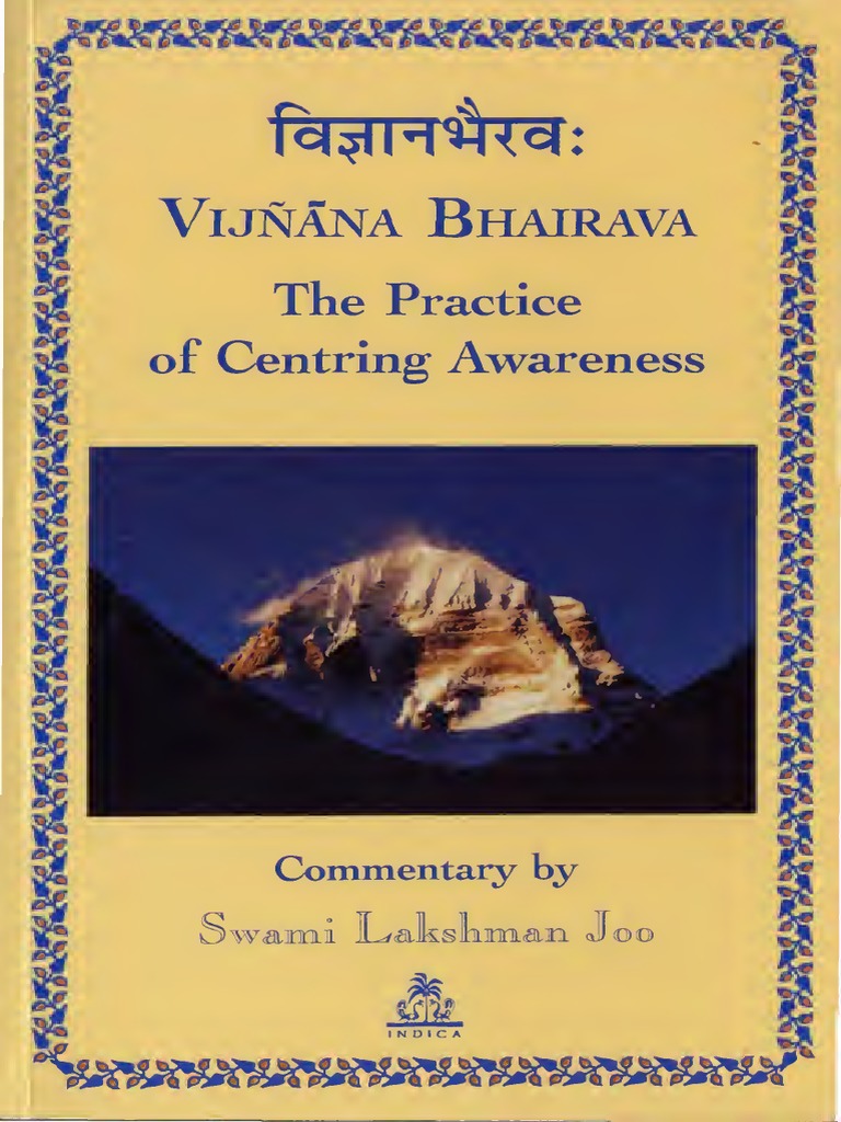 Vigyan Bhairava Tantra | PDF | Spirituality | Nondualism