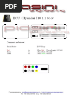 Bosch ECU Pinout Connections Guide | PDF | Engines | Vehicle Parts