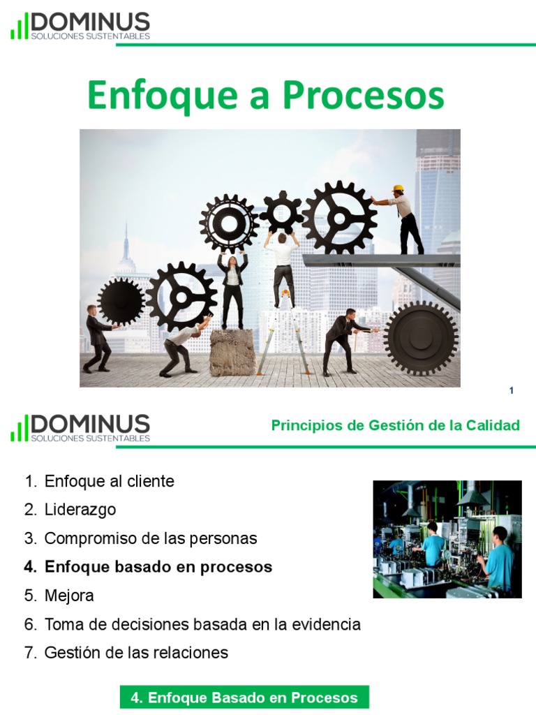 Enfoque A Procesos | PDF | Gestión de la calidad | Calidad (comercial)
