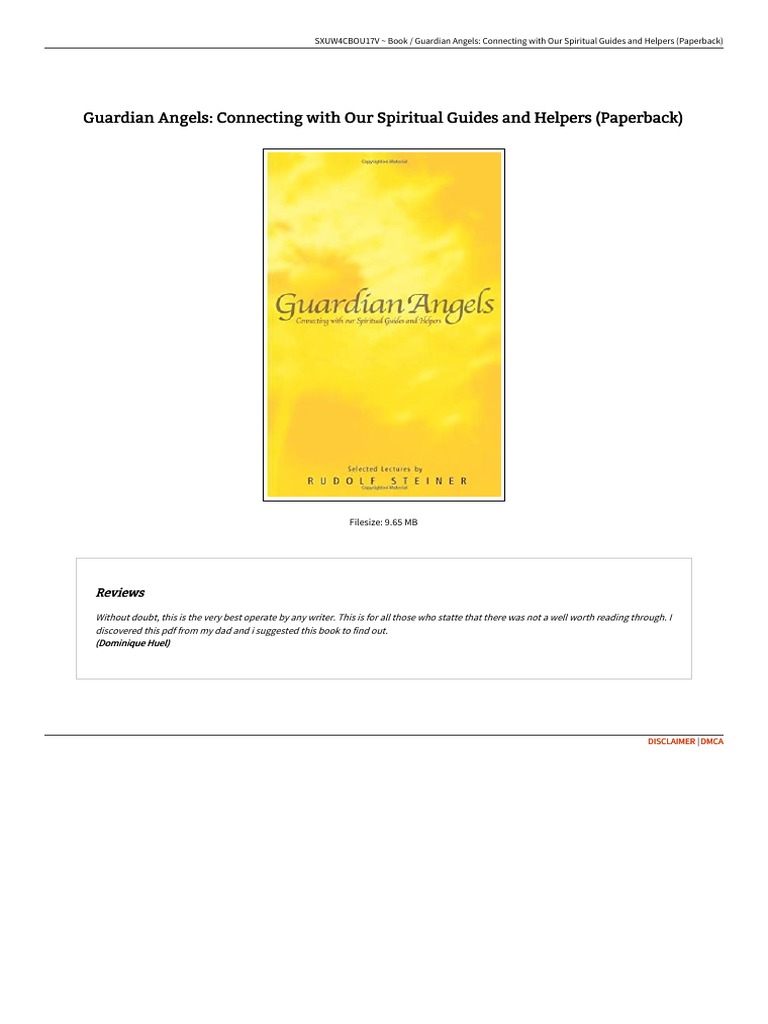 Guardian Angels Connecting With Our Spiritual Gu 9781855840737 G | PDF ...
