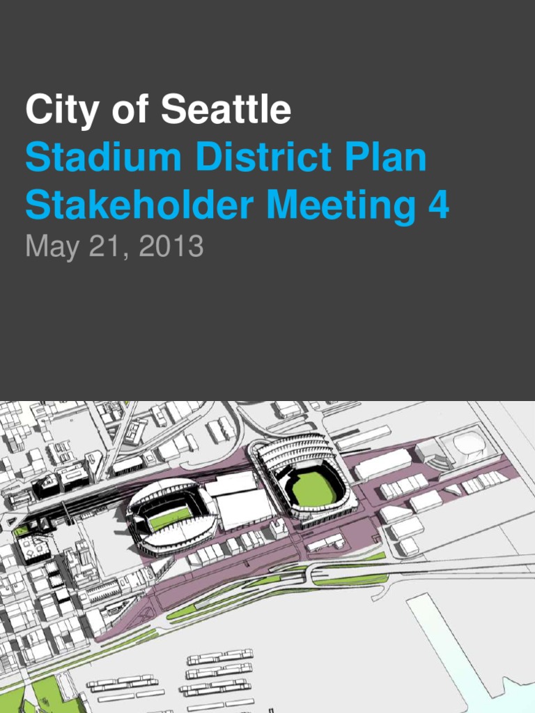 StadiumStudyUrbanDesignAnalysisPresentation PDF | PDF | Transport ...