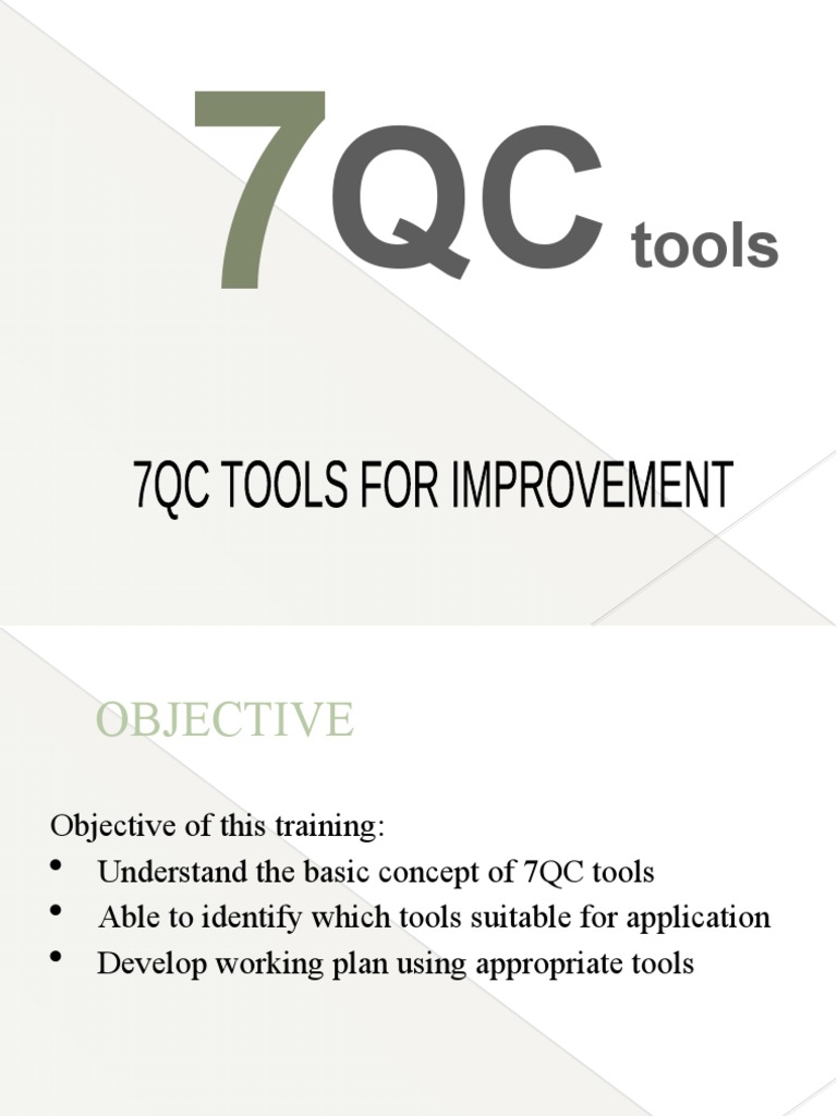 7QC Tools | PDF | Histogram | Correlation And Dependence