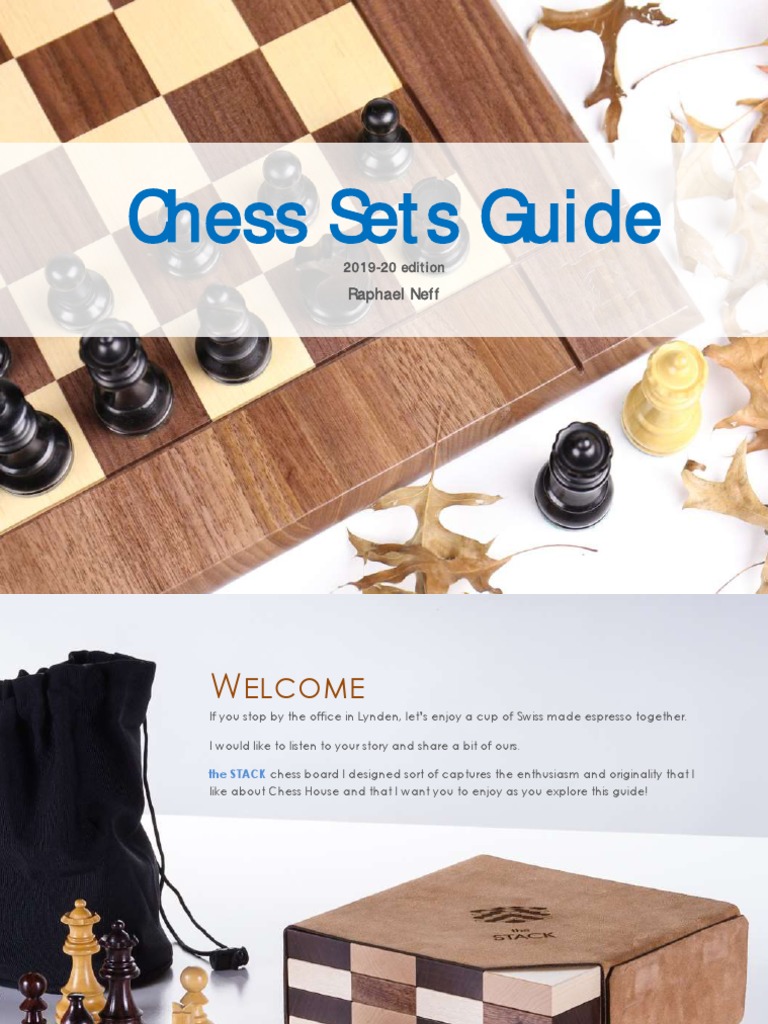 ChessSetsGuide V7 2019 | PDF | Chess | Abstract Strategy Games