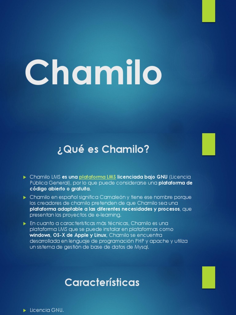 Chamilo | PDF | Contenido libre | Software libre