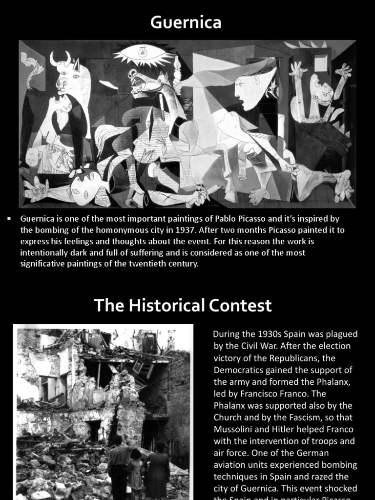 Picasso Guernica | PDF | Pablo Picasso | Paintings