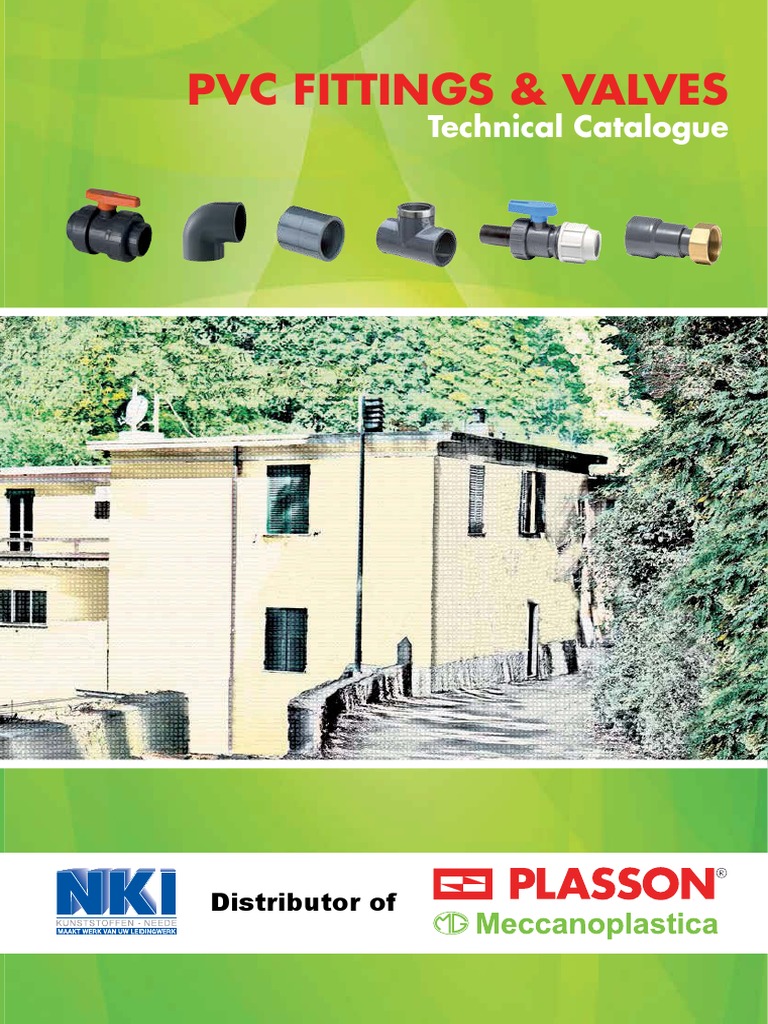 Plasson PVC Fittings PDF | PDF | Building Materials | Hydraulics