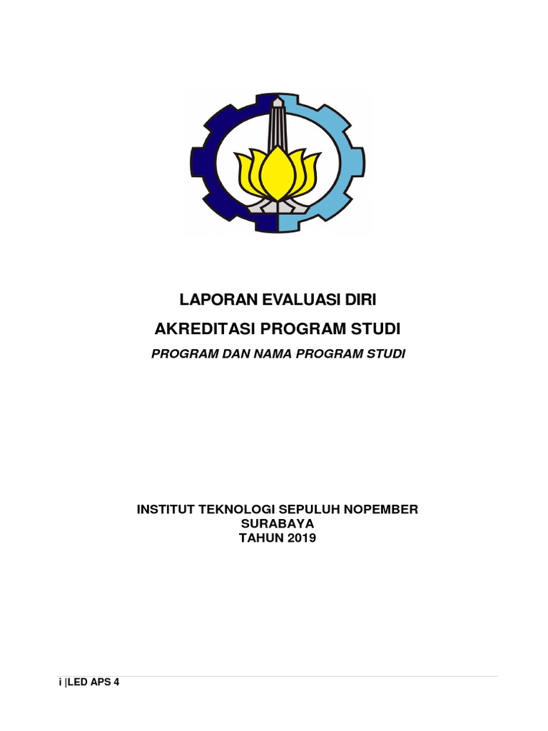 TEMPLATE LED APS 4.0 Yang DIGUNAKAN | PDF