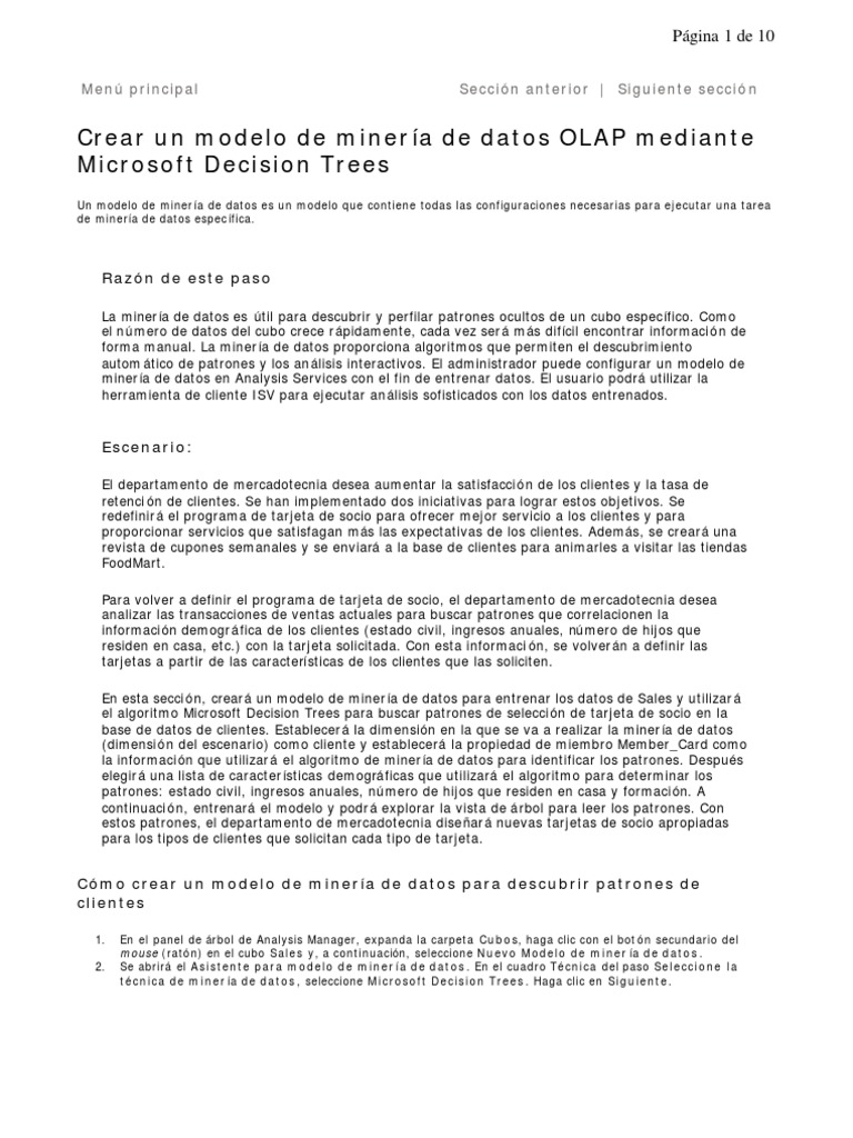 Guía De Practica De Data Mining Pdf Procesamiento De Datos