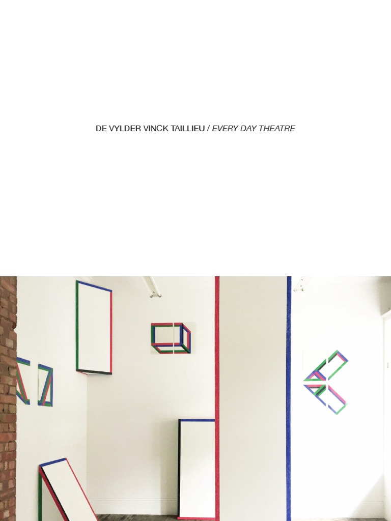 aDVVT-EVERY DAY THEATRE-BETTS PROJECT-LR | PDF | Drawing | Art Media