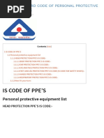 Isi Safety Codes List | PDF | Personal Protective Equipment ...