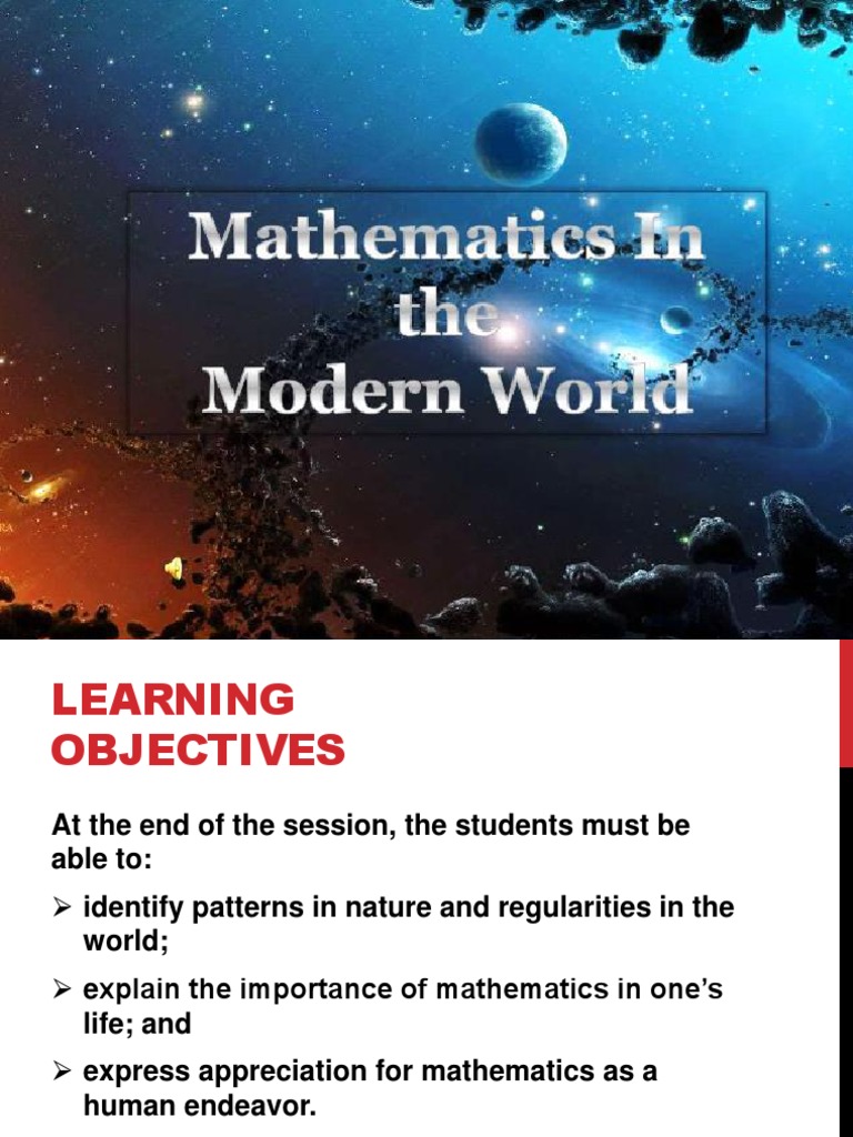 Mathematics in The Modern World | PDF | Teaching Mathematics | Science