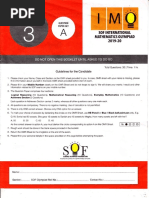 Class 2 Imo 4 Years Sample Paper PDF | PDF | Teaching Mathematics