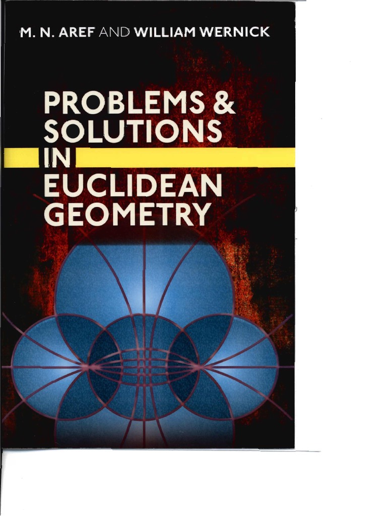 Pub - Problems and Solutions in Euclidean Geometry PDF | PDF | Triangle | Triangle Geometry
