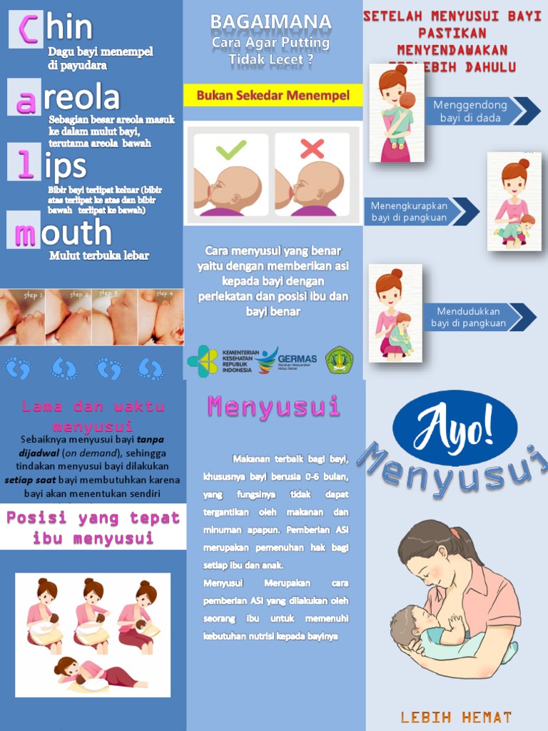 Leaflet Cara Menyusui Yang Benar | PDF