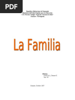Ensayo de La Familia | PDF | Familia | Amor