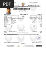 UAE Visit Visa Sample | PDF | Travel Visa | Cultural Globalization