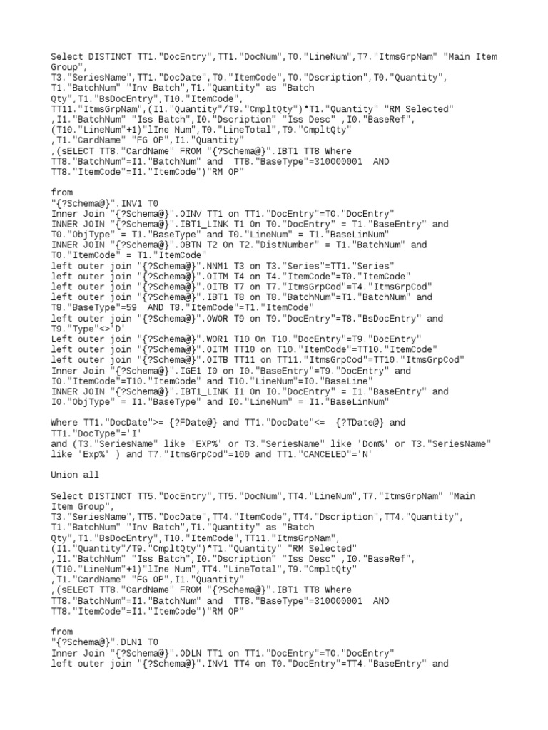 Inventory Document Query Analysis | PDF | Teaching Methods & Materials ...