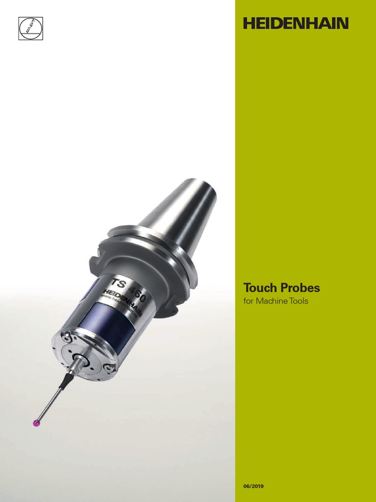 Touch Probes en | Download Free PDF | Numerical Control | Radio