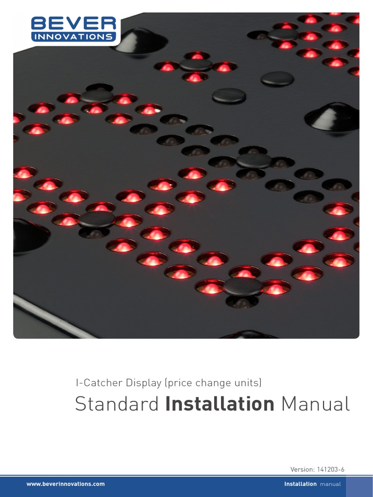 141203-6 I-Catcher Display Standard Installation Manual - English | PDF ...