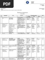 Planificare A X A Dirigentie - Module. 2023-2024 | PDF