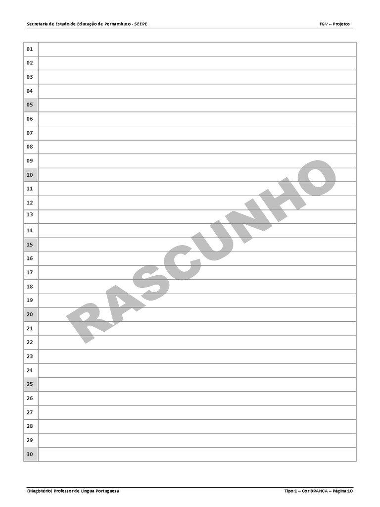 Folha Redação FGV | PDF