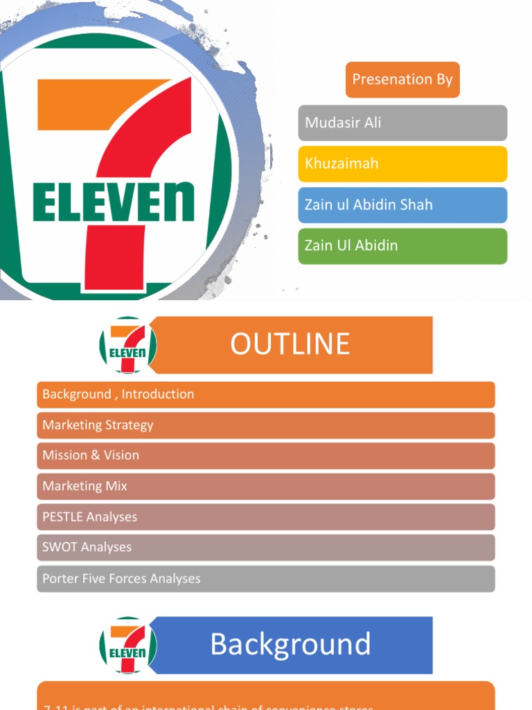 7-Eleven Marketing Presentation | PDF | Retail | Economies