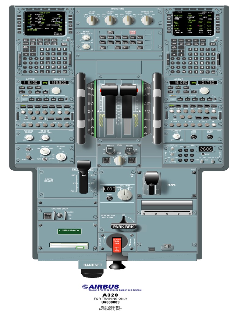 A320 Pedestal | Download Free PDF | Nature
