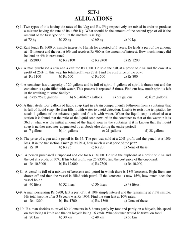 Apti Questions | PDF | Speed | Interest