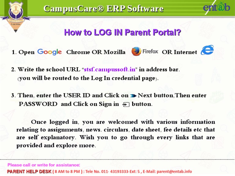 Parent Portal Login Guide Pdf