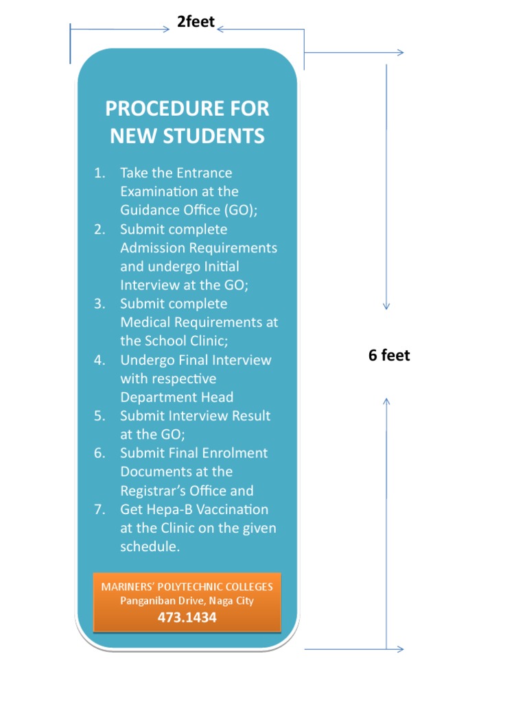 New Student Admission Procedures Guide | PDF | Medicine