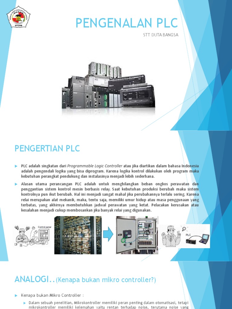 Modul PLC 1 | PDF | Teknologi & Rekayasa