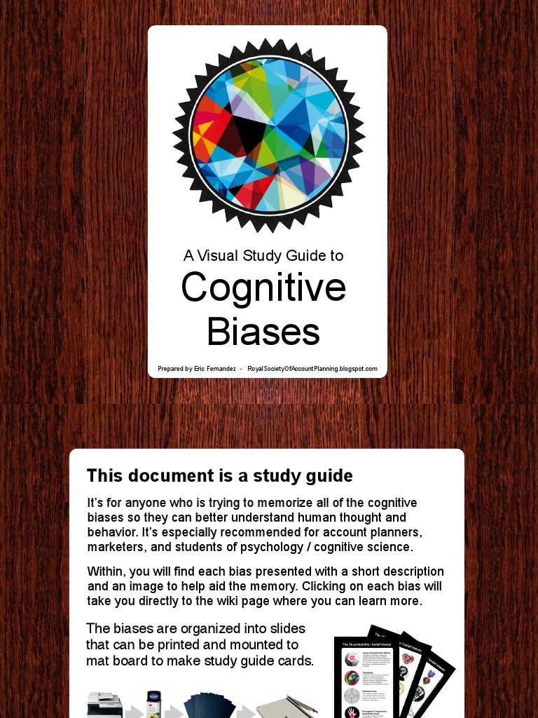 Visual Guide to Cognitive Biases | PDF | Bias | Decision Making