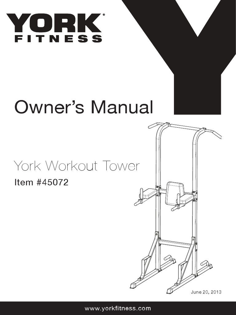 York Workout Tower Manual | PDF