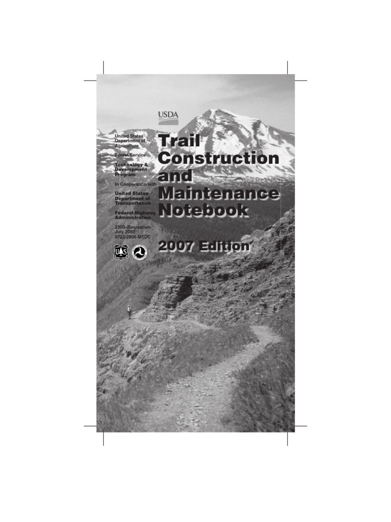 Trail Construction and Maintenance Guide | PDF | Trail | Accessibility